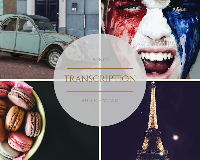 Do a sharp french transcription from video or audio audio by Lexxpress ...