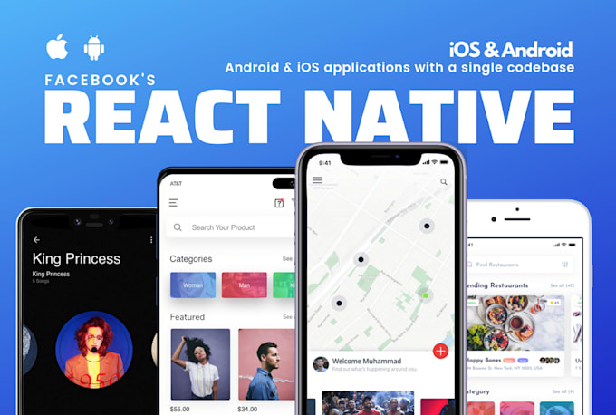 Develop android and ios mobile app using react native by Adeel12150 ...