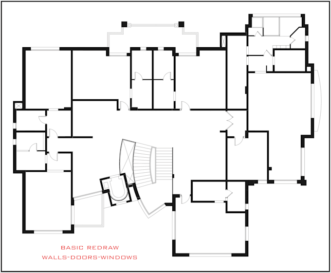 Floor Plan Architecture Sheet