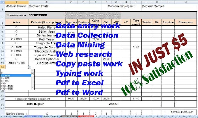 Do your data entry,copy paste,web scraping work by Scarletroze | Fiverr