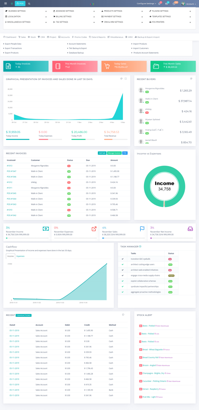 Install and develop advanced accounting, pos, crm software by Robberhug ... Install and develop advanced accounting, pos, crm software by Robberhug ...