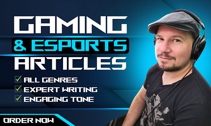Write an engaging seo gaming article or post by Yannisenglish | Fiverr