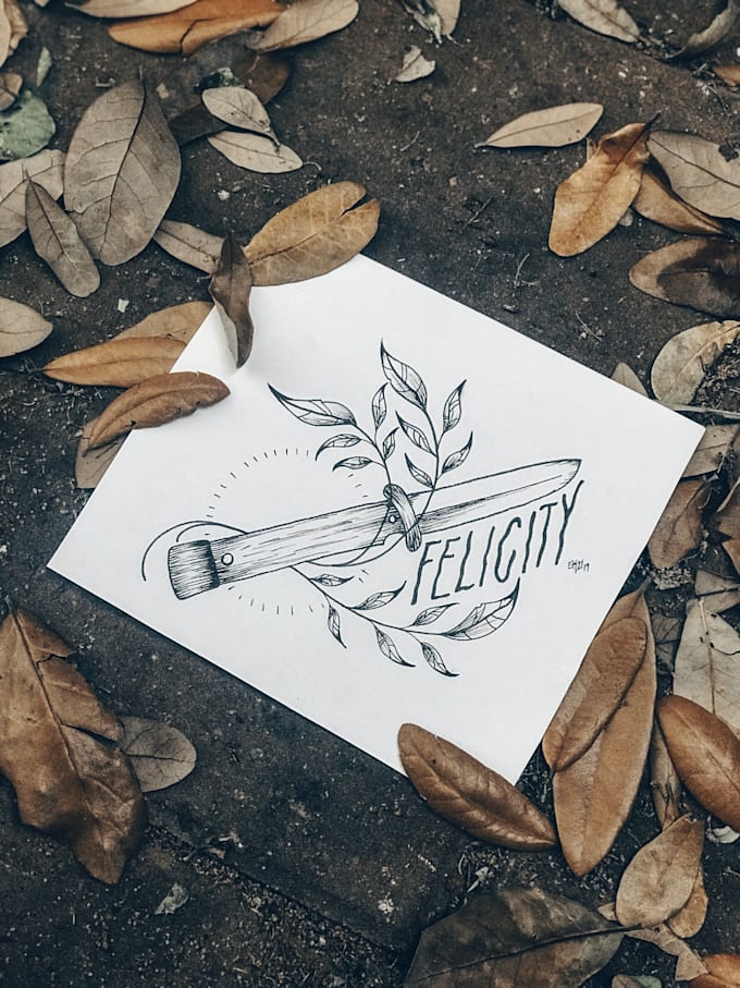 Design a custom hand lettered logo for your band or business by ...