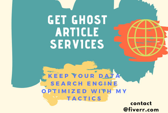 Write a ghost article for you by Mariamjabeen | Fiverr