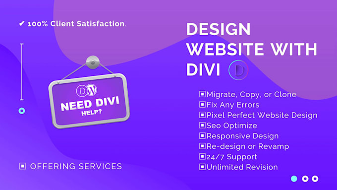 Build wordpress website by divi theme divi builder by Bijoy_mohonto ...