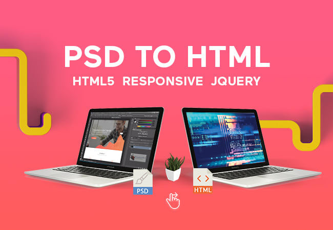 Convert psd to html, sketch to html responsive website by Ayesha2692 ...