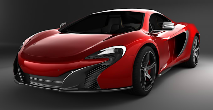 Model super realistic car by Shirinnoot | Fiverr