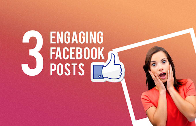 Create fans engaging 3 facebook posts by Anuseban | Fiverr