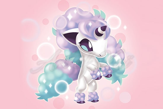 Draw your character in soft shading chibi style by Graphixsolution | Fiverr