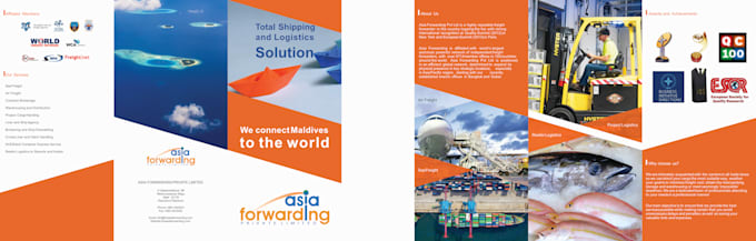 Design simple brochure layout by Muaviyath | Fiverr