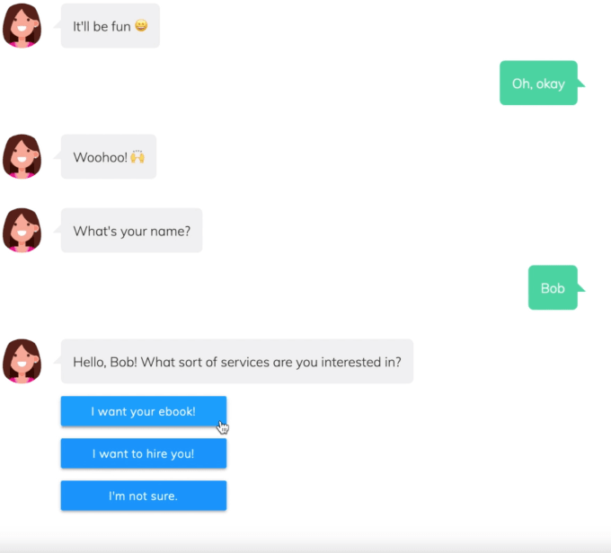 Create a chatbot for your website to direct traffic and answer faq ...