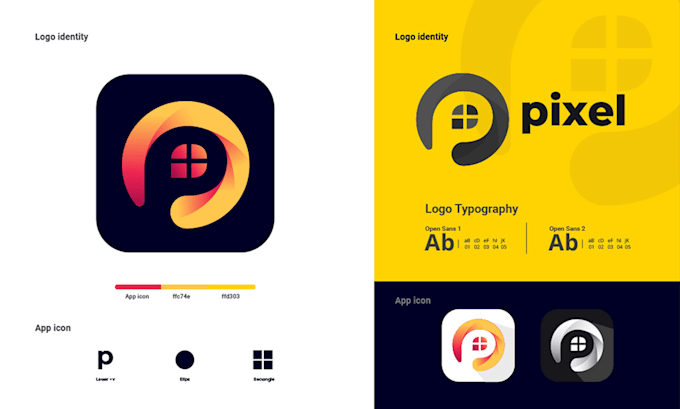 Do startup timeless modern unique gradient software app logo icon ...