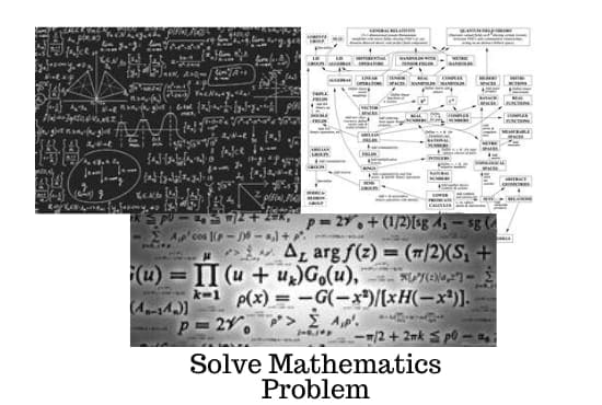 Help you with basic mathematics problem solving by Hinamahmood128 | Fiverr