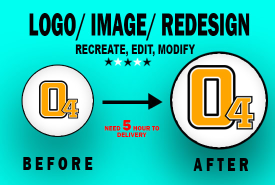 Redesign, edit, recreate, modify or update your logo by Minimalistartis ...