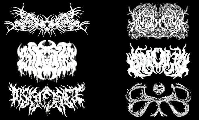 Design your killer death metal logo by Paupedesign | Fiverr