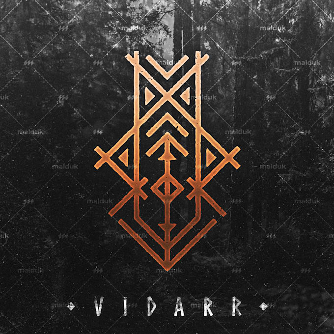 Create a viking rune symbol out of your name by Maldukdesign | Fiverr
