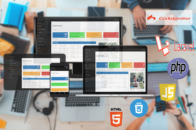 Develop and fix website using php, laravel, codeigniter professionally ...