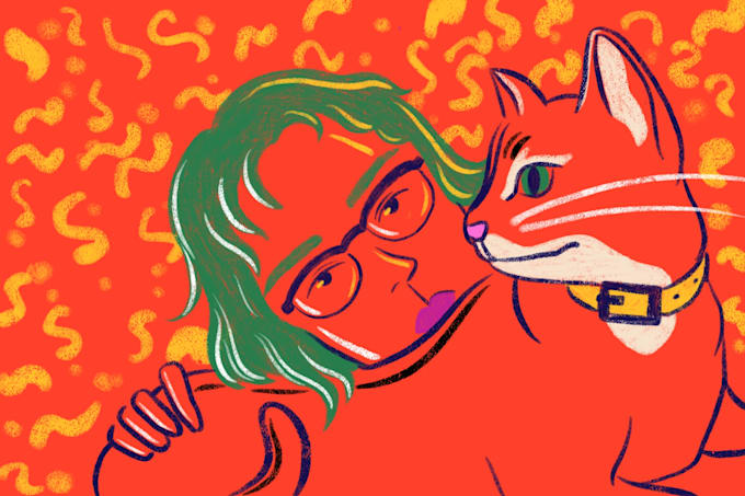 Draw a simple, eye catching illustration by Haavrock | Fiverr