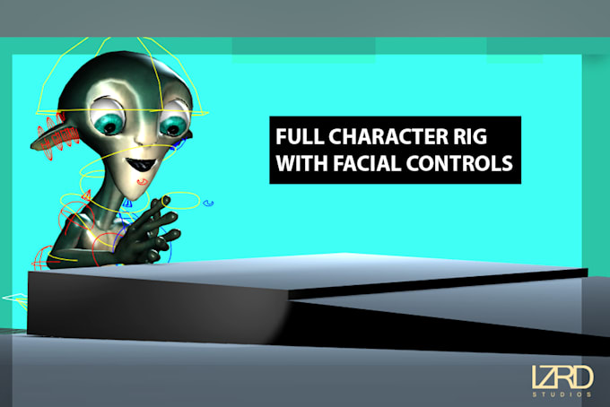 Rig your 3d character in maya by Dzgner | Fiverr