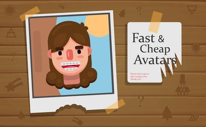 Create cartoon flat vector avatars of you or characters by Markovectors ...