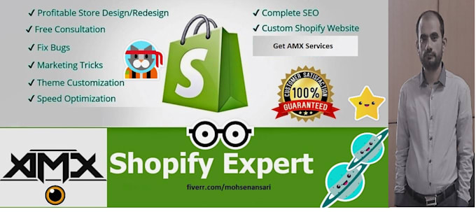 Convert html or design template into shopify store by Mohsenansari | Fiverr