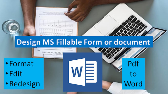 Quickly redesign format your ms fillable form or document by Sarah0208 ...
