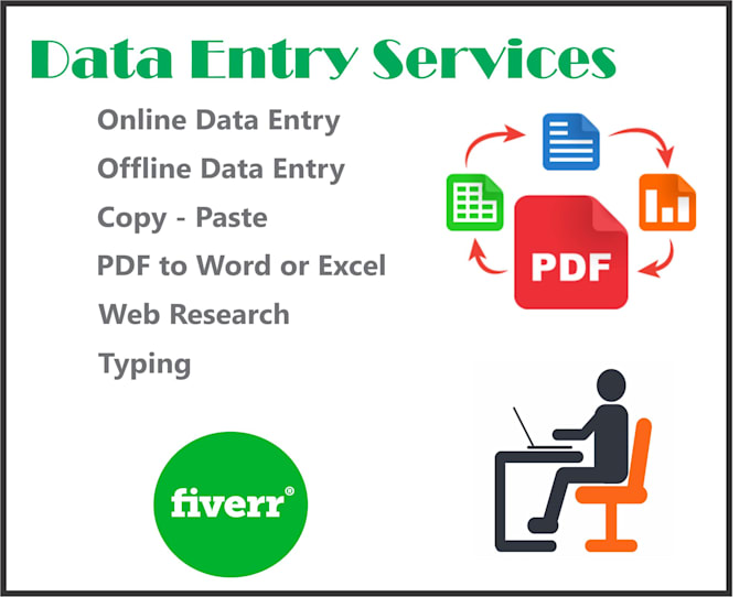 Data entry,typing work,copypaste,pdf to convert word excel by Ntharindu97 Data entry,typing work,copypaste,pdf to convert word excel by Ntharindu97