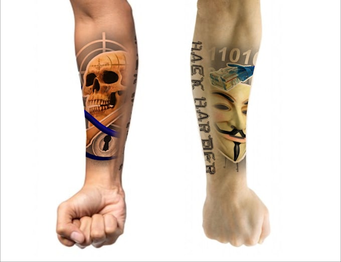 Make a custom tattoo design by Hunter4rt | Fiverr