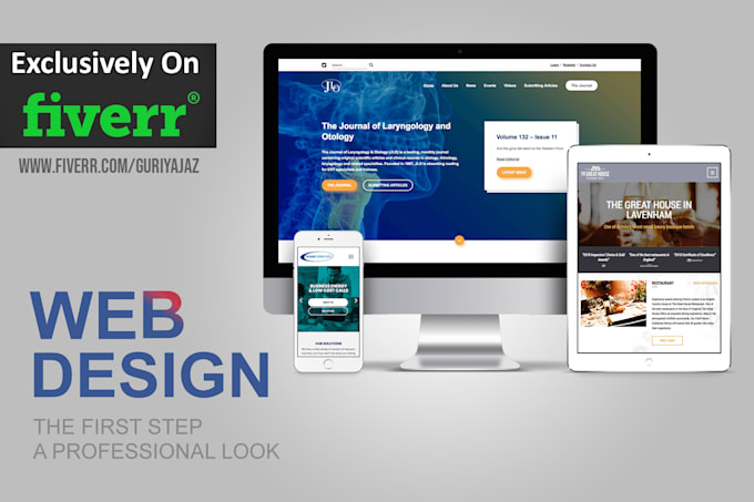 Create business website for your contraction landscape by Guriyajaz ...
