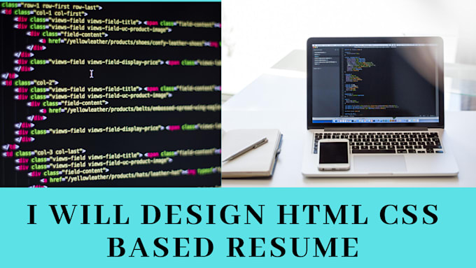 Design html css based resume by Maryumshabir | Fiverr