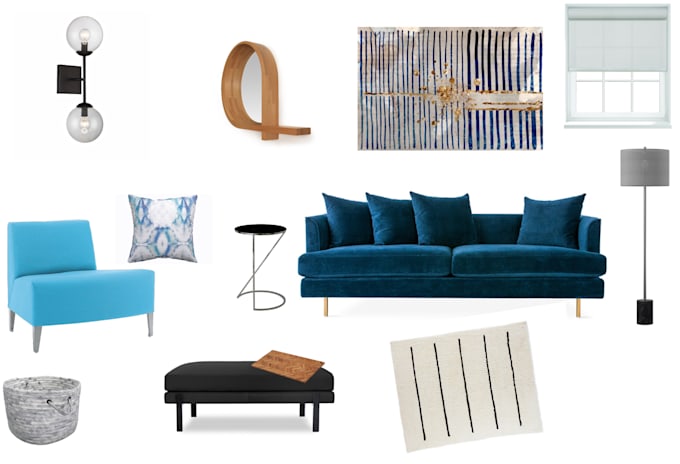 Make you a really awesome mood board by Ayoungdesign | Fiverr