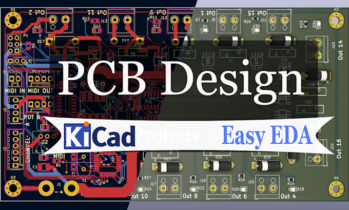 Design or modify pcb boards in kicad and easy eda by Bahmad4 | Fiverr
