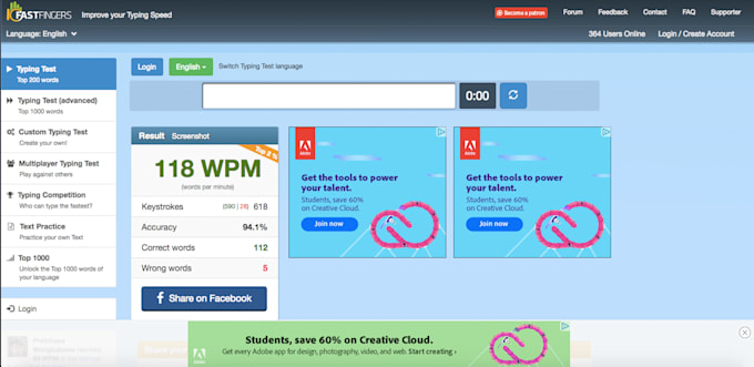 Can type 100 wpm and will type anything by Mikemci | Fiverr