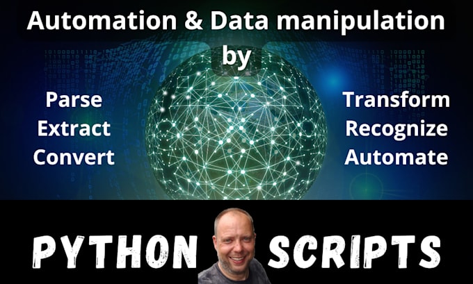 Create a python script to manipulate, convert data in csv, excel, pdf, xml, json by Serhii_rb ...