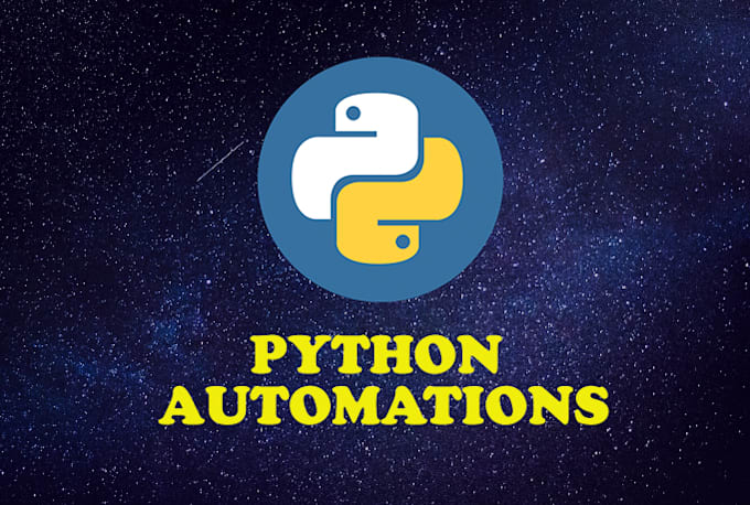 Do python automation for any task by Codex_black | Fiverr