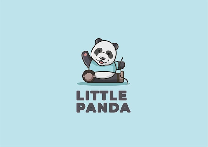 Create cartoon mascot or cute panda logo design by Sanganimator | Fiverr