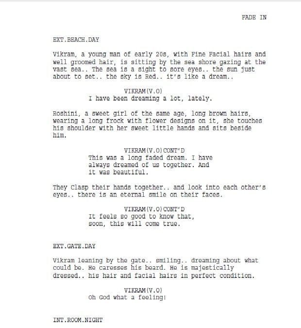 Write unique ideas, story or full script for your film by Vigneshr659 ...