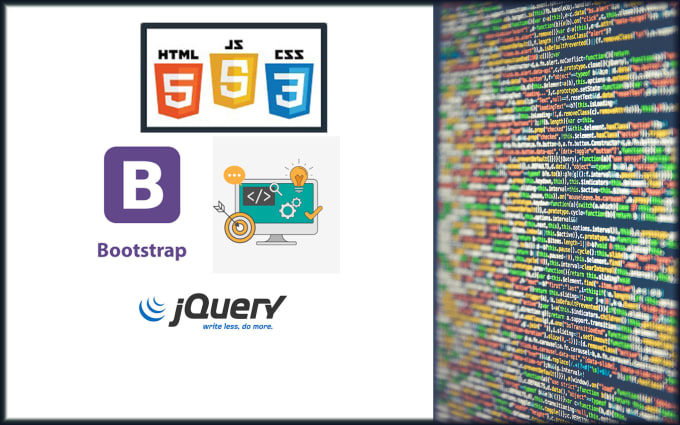 Be Your Frontend Web Developer Using Html Css Javascript And Jquery By Tech31775 Fiverr