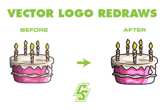 Redraw logo, sketch, mascot or cartoon image in vector format by Custom ...