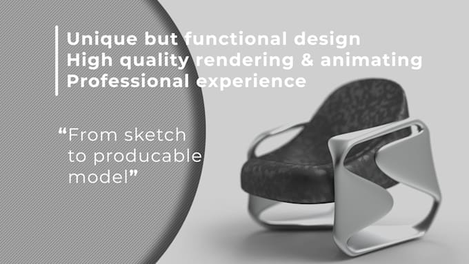 Professionally design and render a product by Pieters_design | Fiverr