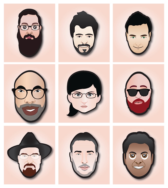 Create a face icon by Beezu01 | Fiverr