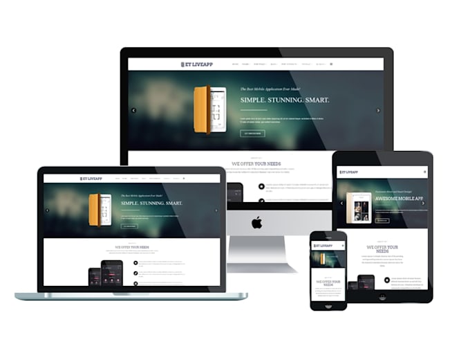 Create an attractive responsive web design by Shekaanud786 | Fiverr