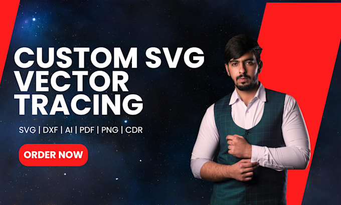 Convert logo to vector, image tracing, png to vector, redraw image by ...