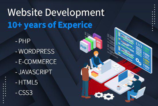 Do web development, fix any kind of html, css, php issues by Tohusnain ...