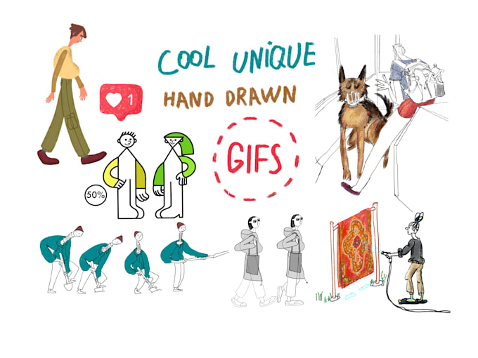 Create 2d animated gifs in my very exclusive style by Doinatitanu198 ...