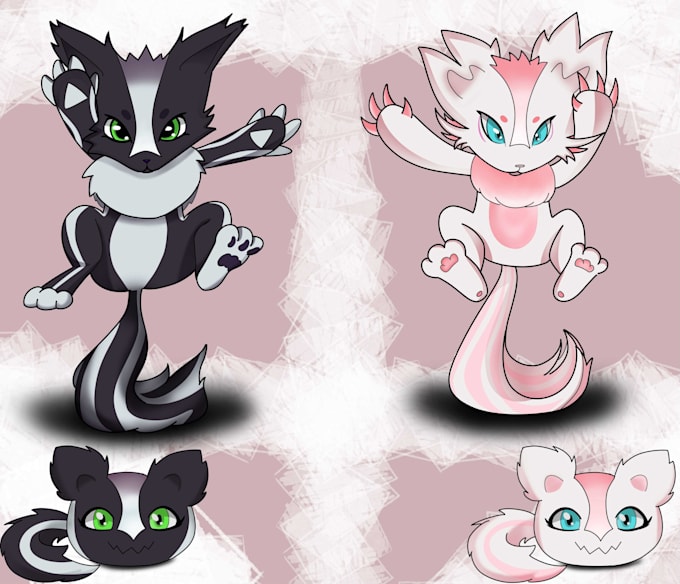 Draw your digimon oc by Karin_k97 | Fiverr