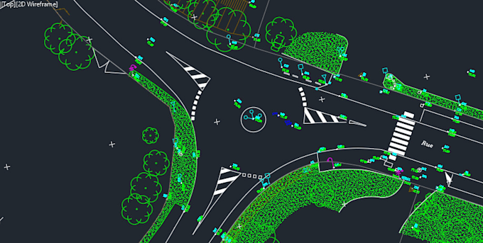 Draw a simplified street plan by Anjara77 | Fiverr