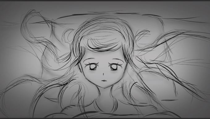 Make custom black and white 2d animation video by Satrialembusura | Fiverr