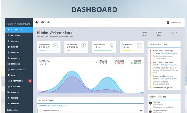 Customize a project management web app to match your brand identity by ...