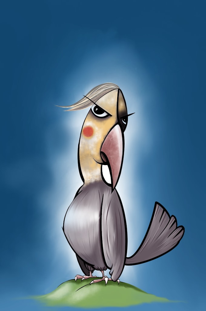 25 dollars for a cartoon drawing by Arconx | Fiverr